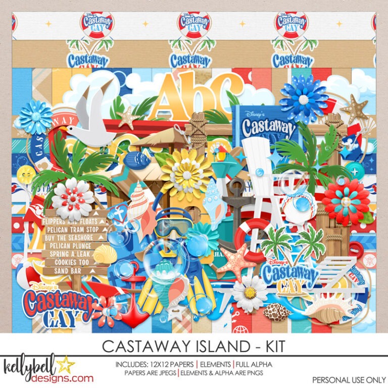 Castaway Island Kit - Kellybell Designs