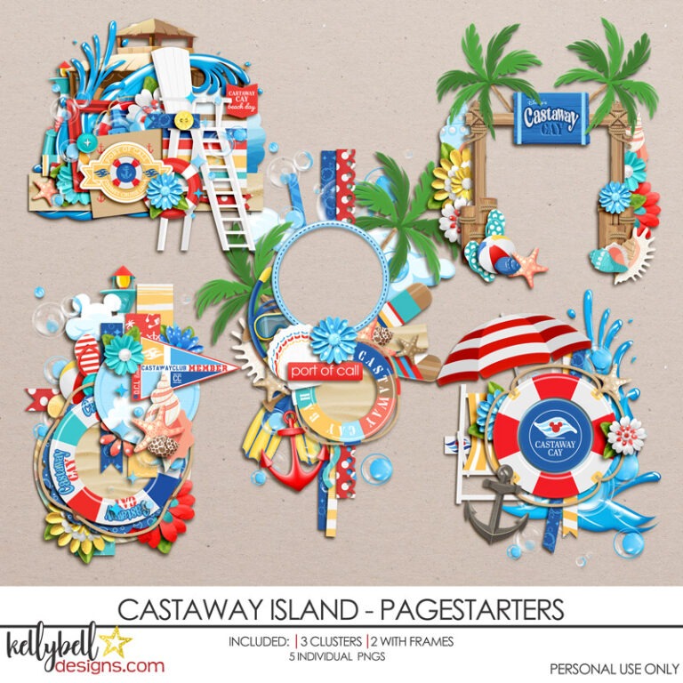 Castaway Island Kit - Kellybell Designs