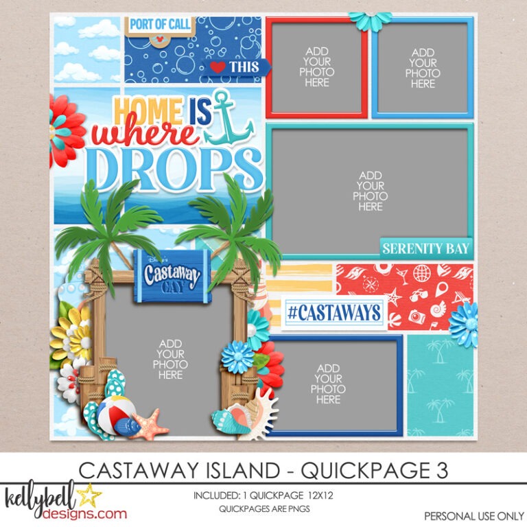 Castaway Island Kit – Kellybell Designs