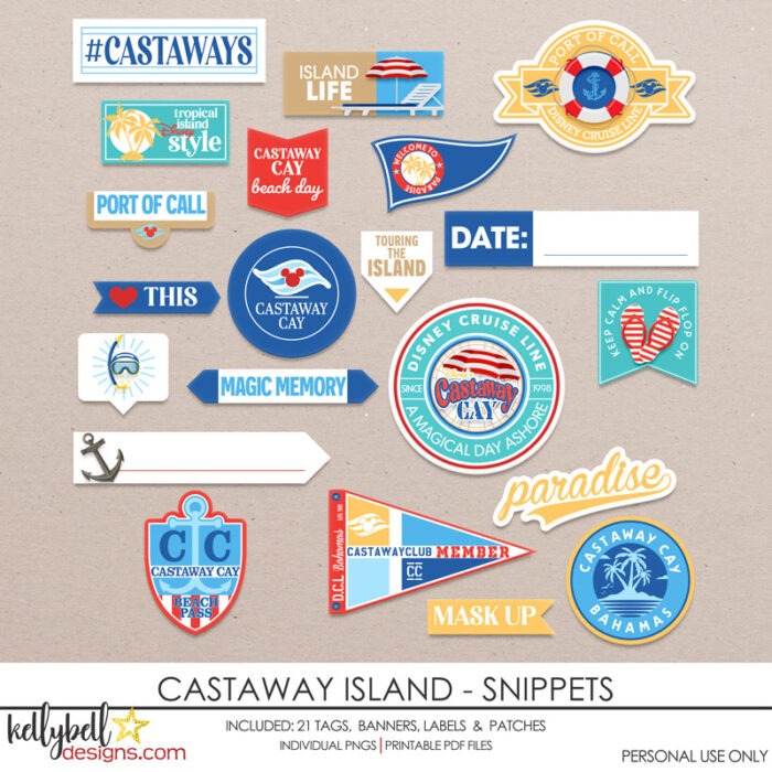 Castaway Island Kit – Kellybell Designs