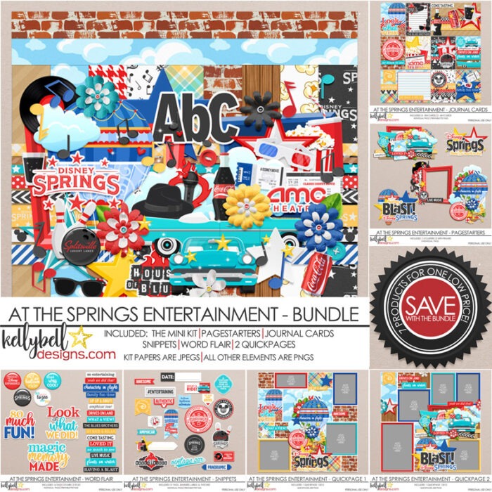 At The Springs Entertainment Bundle - Kellybell Designs