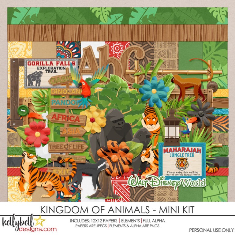 Kingdom Of Animals Mini Kit – Kellybell Designs