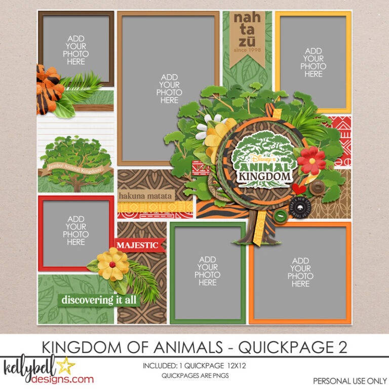 Kingdom Of Animals Mini Kit - Kellybell Designs