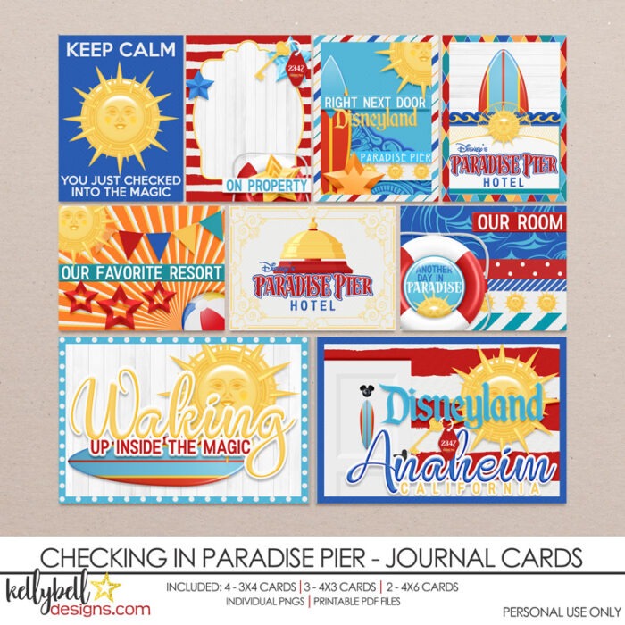 Checking In Paradise Pier Kit - Kellybell Designs