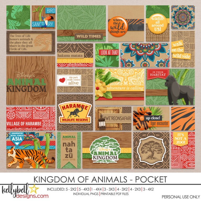 Kingdom Of Animals Mini Kit - Kellybell Designs