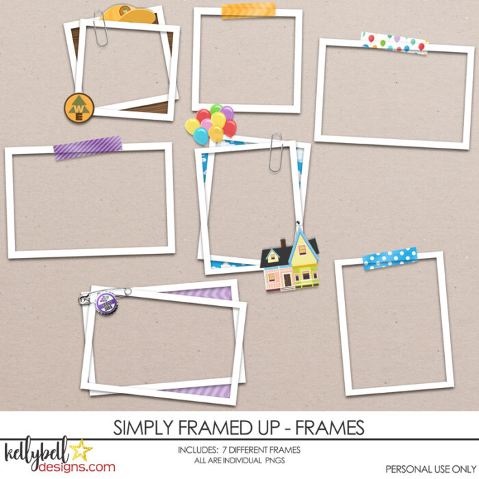 Simply Framed Up Frames – Kellybell Designs