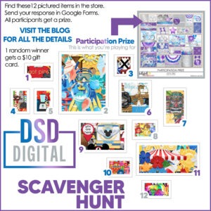 2023 DSD Scavenger Hunt - Kellybell Designs