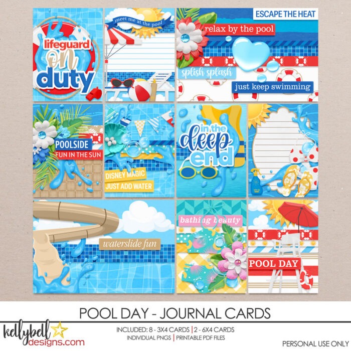 Pool Day Kit - Kellybell Designs