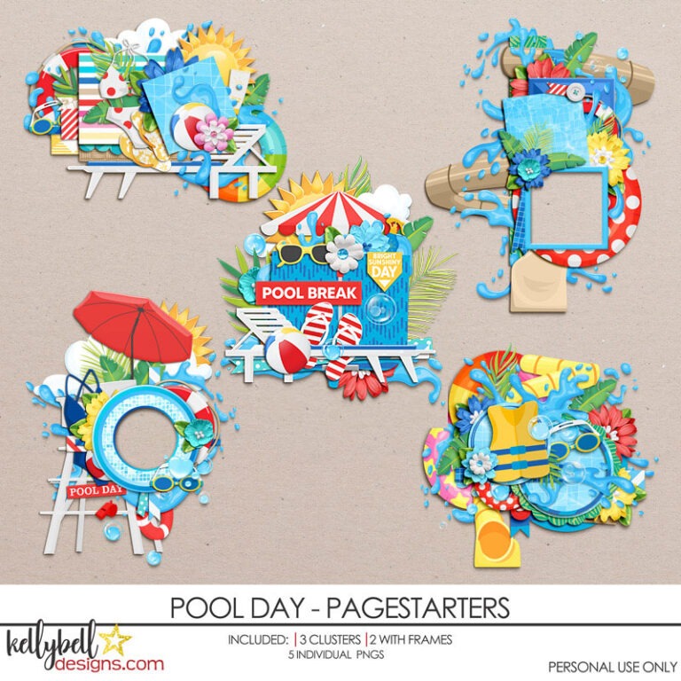 Pool Day Kit – Kellybell Designs