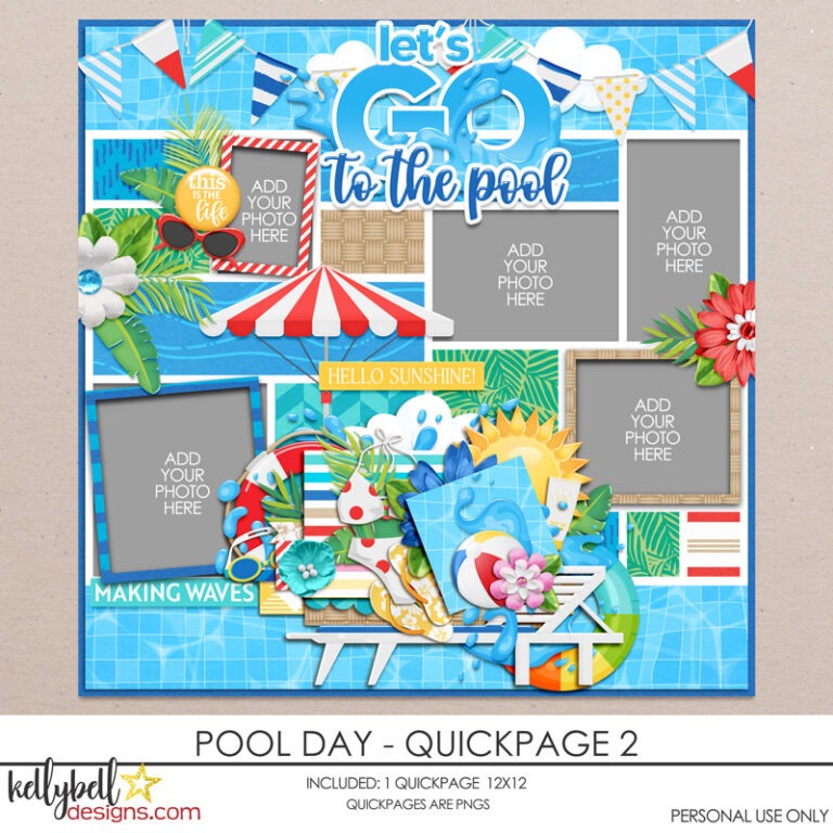 Pool Day Kit - Kellybell Designs