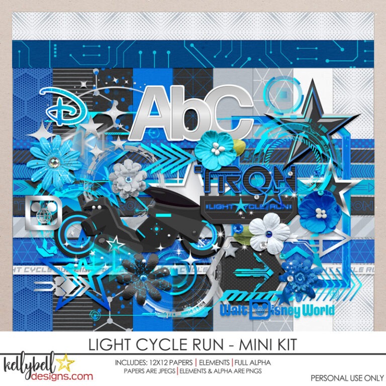 Light Cycle Run Mini Kit – Kellybell Designs
