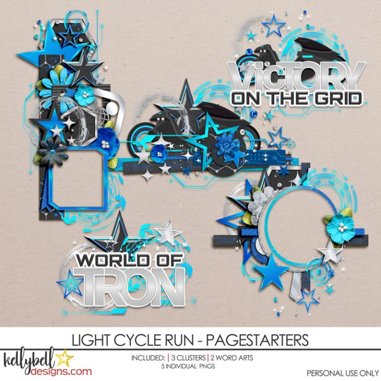 Light Cycle Run Mini Kit - Kellybell Designs