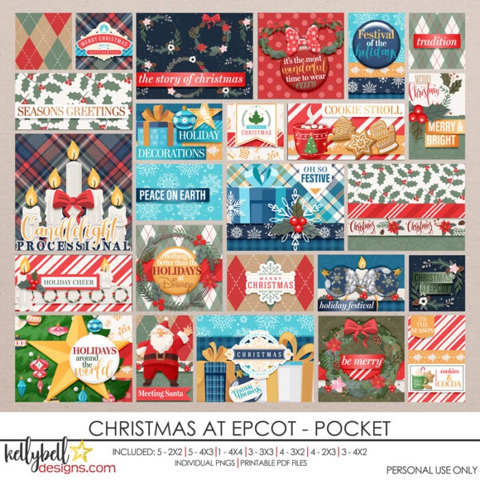 Christmas at Epcot Kit - Kellybell Designs