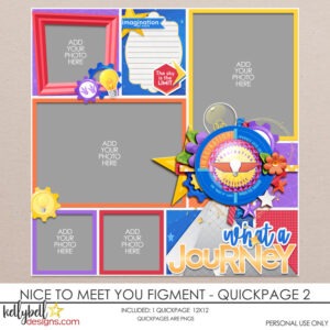 Nice to Meet You Figment Mini Kit – Kellybell Designs