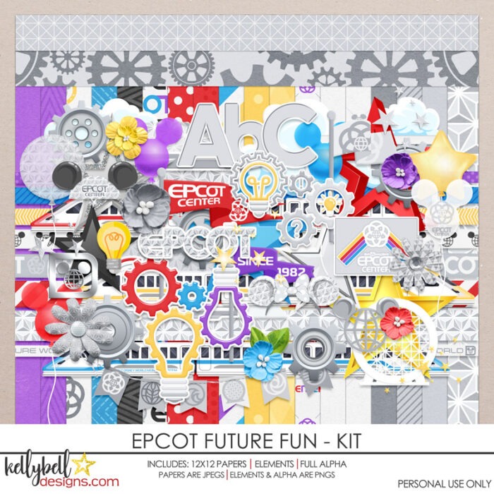 Epcot Future Fun Kit - Kellybell Designs