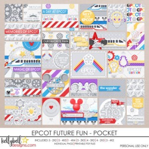 Epcot Future Fun Pocket - Kellybell Designs