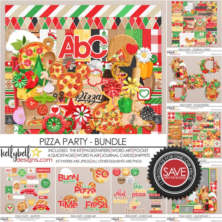 Pizza Party Bundle – Kellybell Designs