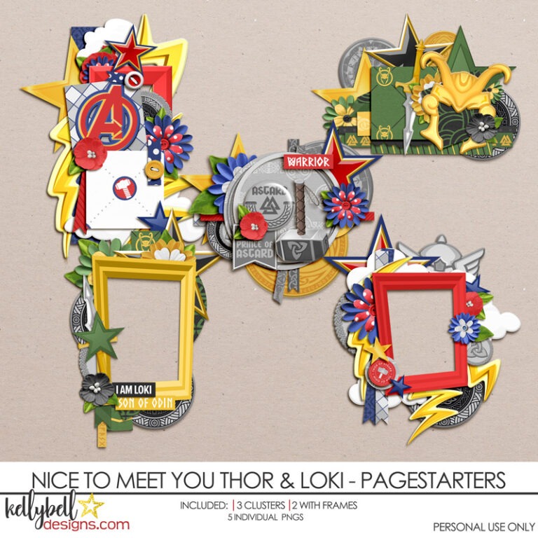 Nice to Meet You Thor & Loki - Kellybell Designs