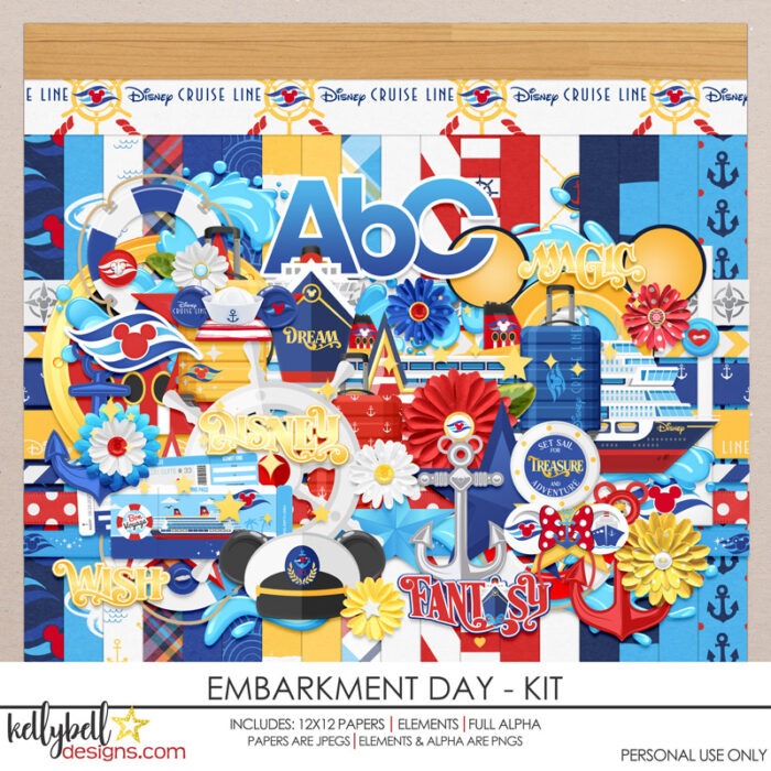 Embarkment Day Kit - Kellybell Designs