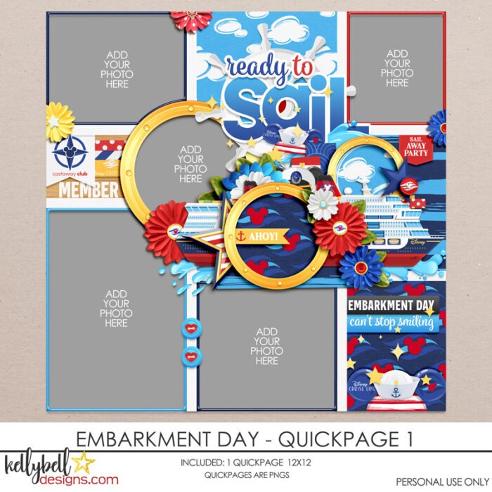 Embarkment Day Kit - Kellybell Designs