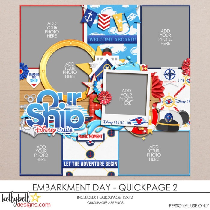 Embarkment Day Kit - Kellybell Designs