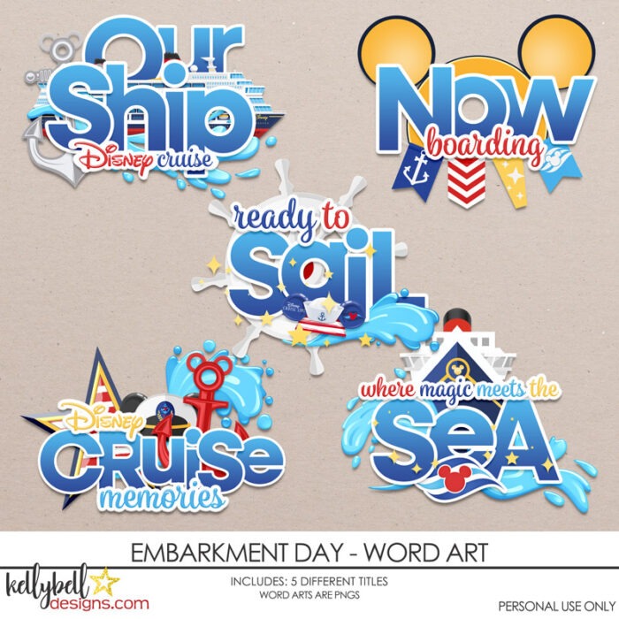 Embarkment Day Kit - Kellybell Designs