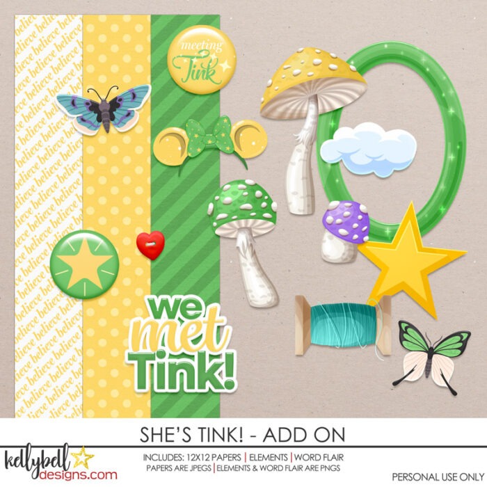 She’s Tink Add-On – Kellybell Designs