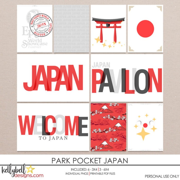 Park Pocket Japan - Kellybell Designs