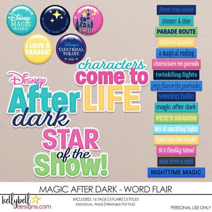 Magic After Dark Mini Kit - Kellybell Designs