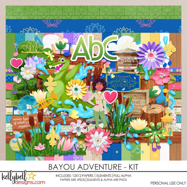 Bayou Adventure Kit - Kellybell Designs