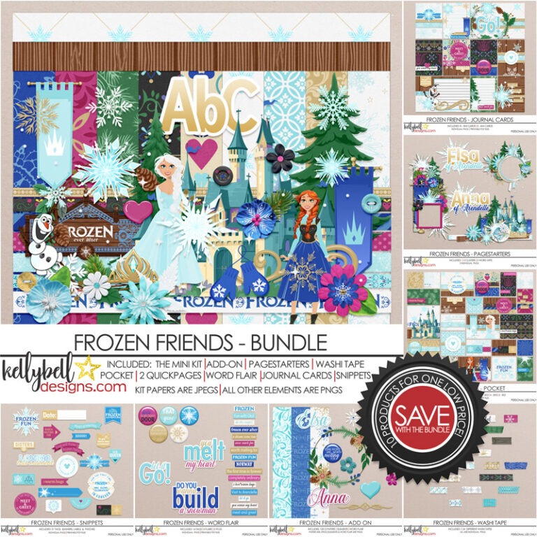 Frozen Friends Bundle – Kellybell Designs