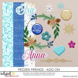 Frozen Friends Add-On - Kellybell Designs