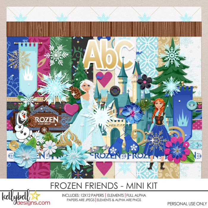 Frozen Friends Mini Kit - Kellybell Designs
