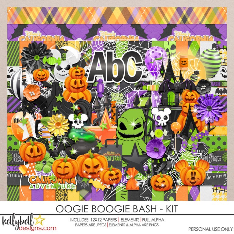 Oogie Boogie Bash Kit - Kellybell Designs