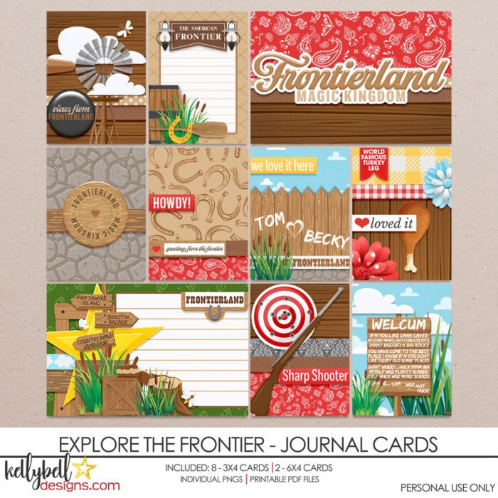 Explore the Frontier Kit - Kellybell Designs