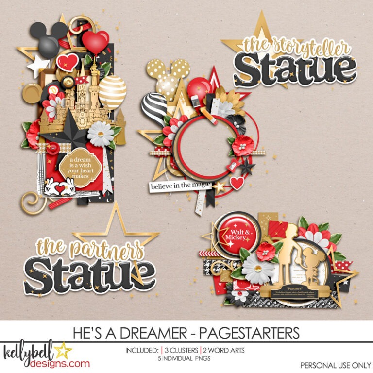 He’s a Dreamer Mini Kit – Kellybell Designs