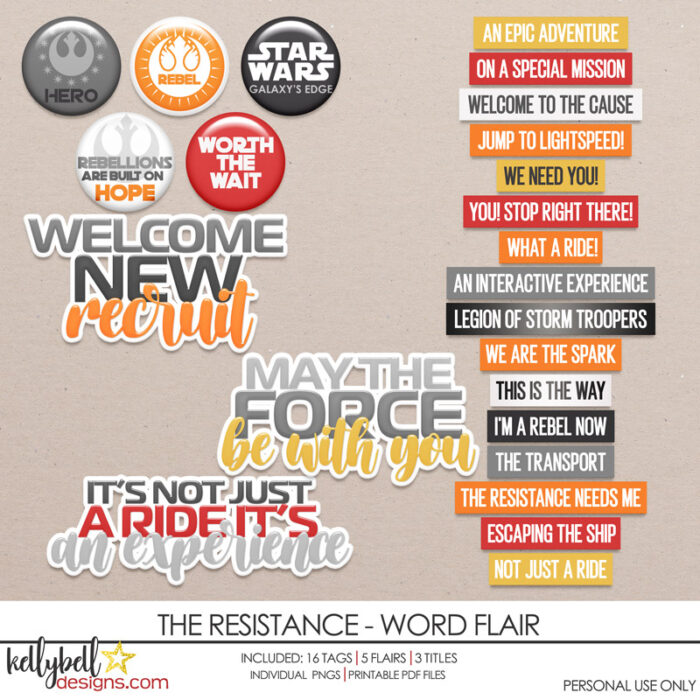 The Resistance Mini Kit - Kellybell Designs