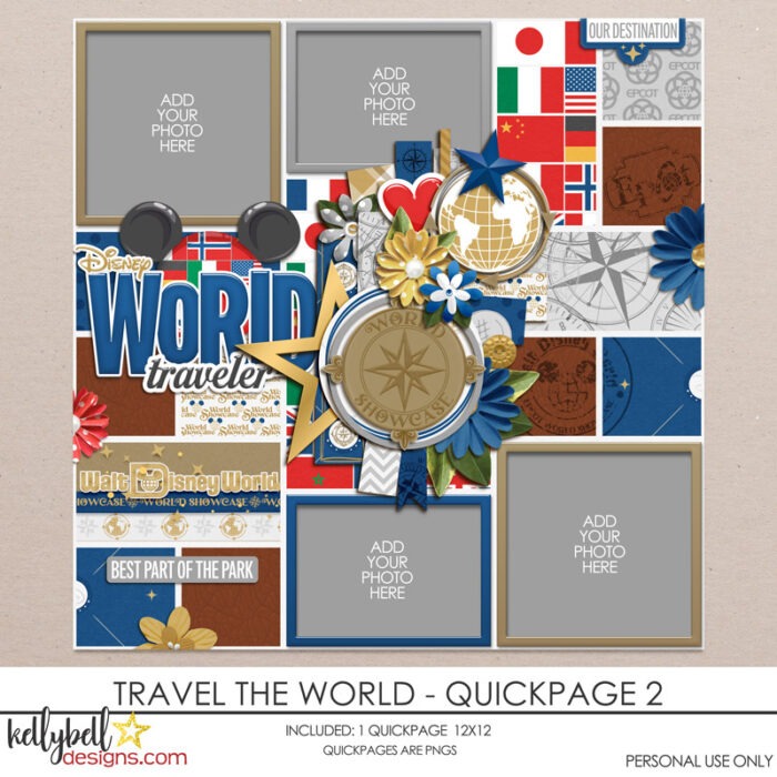 Travel the World Kit - Kellybell Designs