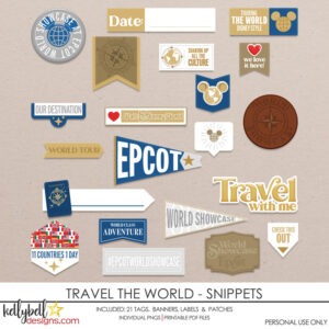 Travel the World Kit - Kellybell Designs