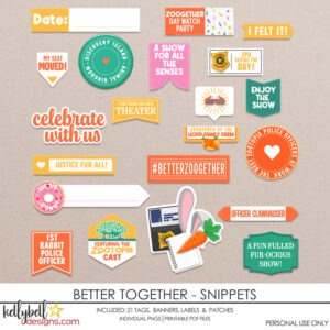 Better Together Snippets - Kellybell Designs